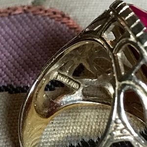 Jewelry | Lovely Opaque Ruby Ring | Poshmark